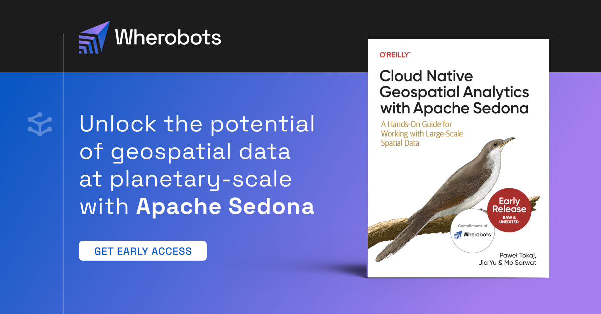 Cloud Native Geospatial Analytics with Apache Sedona